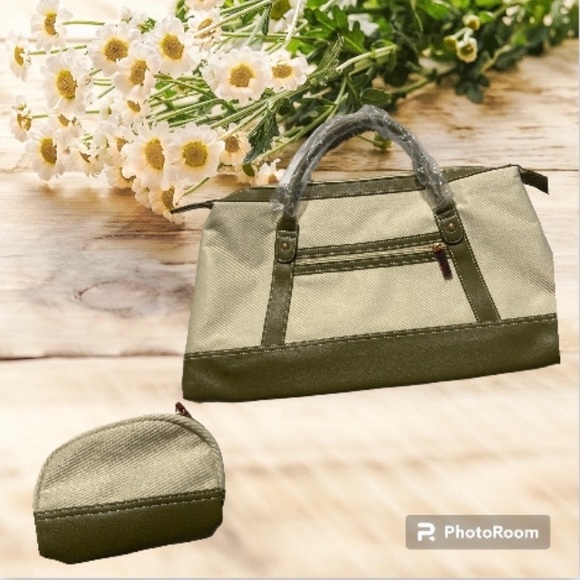 Estee Lauder | Bags | Estee Lauder Handbag Women Set Tote Makeup Pouch ...